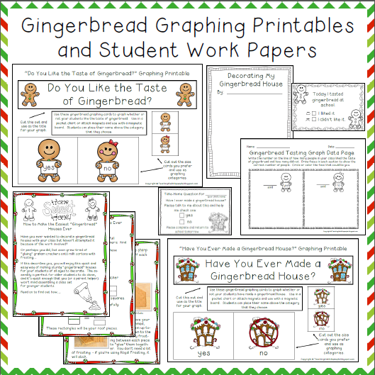 Teaching The Little People: Gingerbread Printables