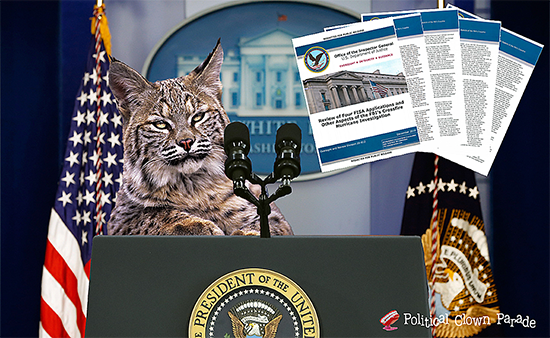 Political Clown Parade: President Bobcat’s Warning