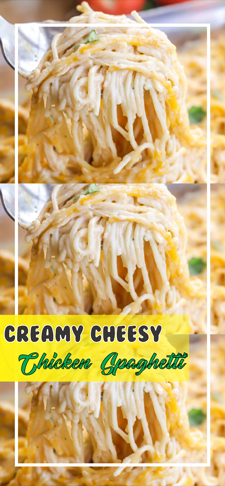 Creamy Cheesy Chicken Spaghetti | Floats CO