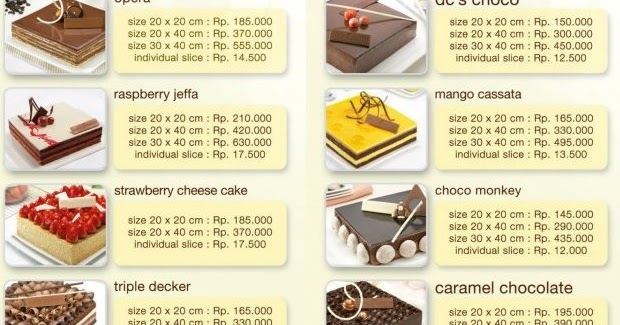 cgaja: Harga Kue Ulang Tahun Holland Bakery Terbaru 2020 cgaja: Harga Kue Ulang Tahun Holland Bakery Terbaru 2020