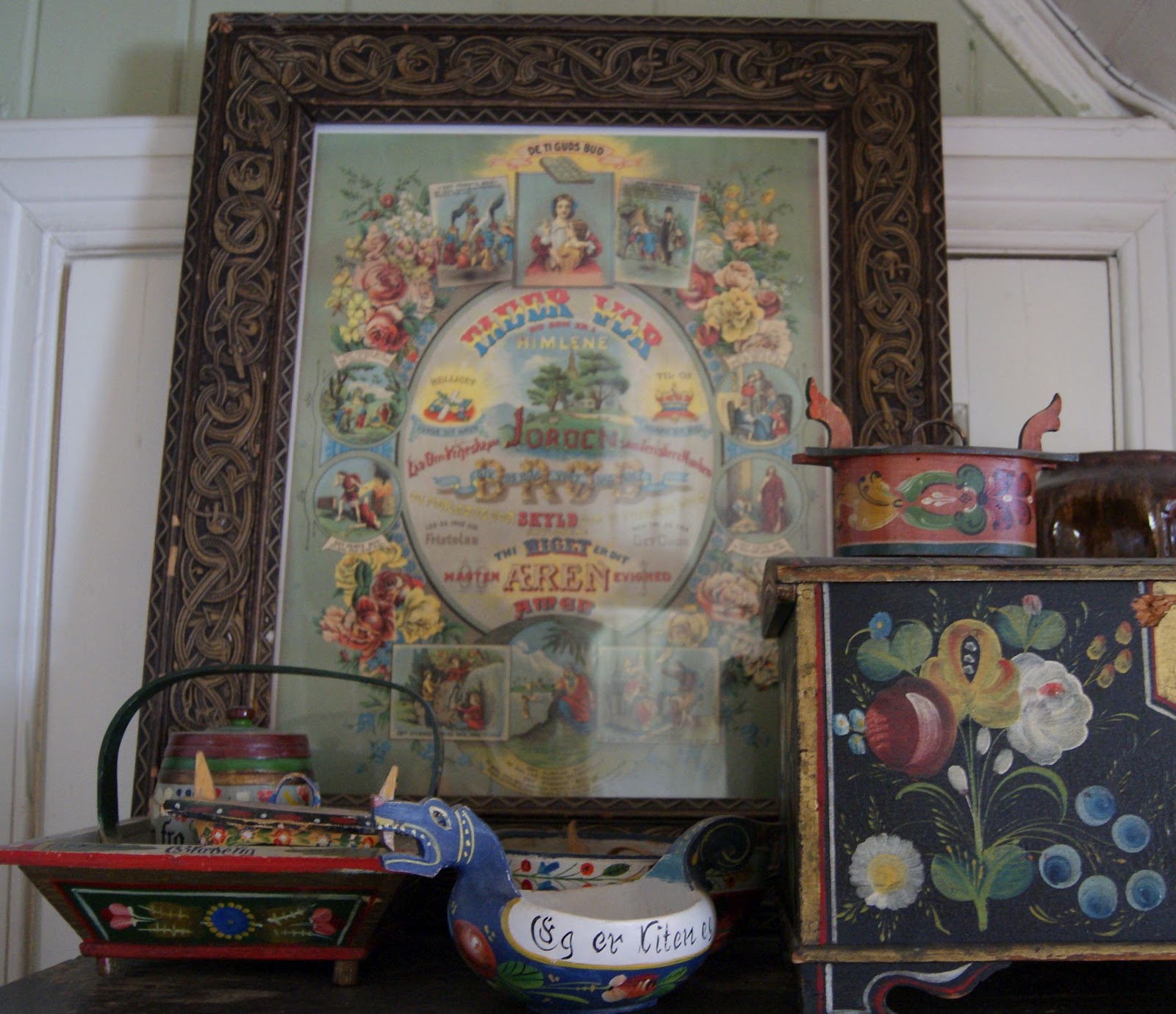 Norwegian Rosmal Painting on Pinterest | Norwegian Rosemaling, Norway ...