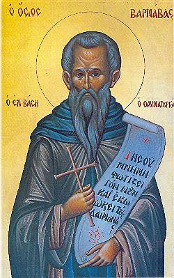 ORTHODOX CHRISTIANITY THEN AND NOW: Saint Barnabas the Wonderworker of Vasa