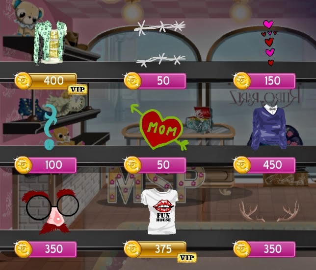 MovieStarPlanet Blog! By: Barooshi3: Rares are back on msp!