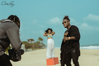 Check out the BTS photos of Ben Anansi's New Video, 'Tumble Me'
