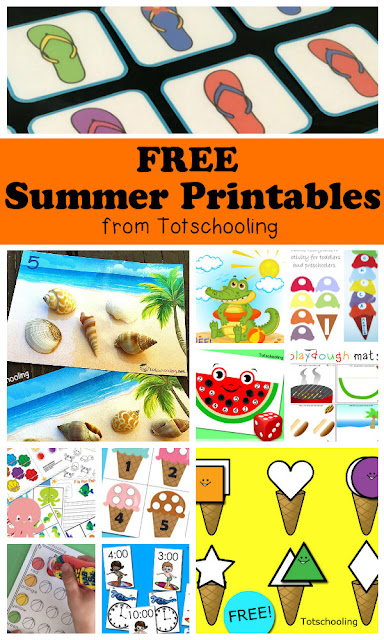 Ice Cream Number Mats | Totschooling - Toddler, Preschool, Kindergarten ...