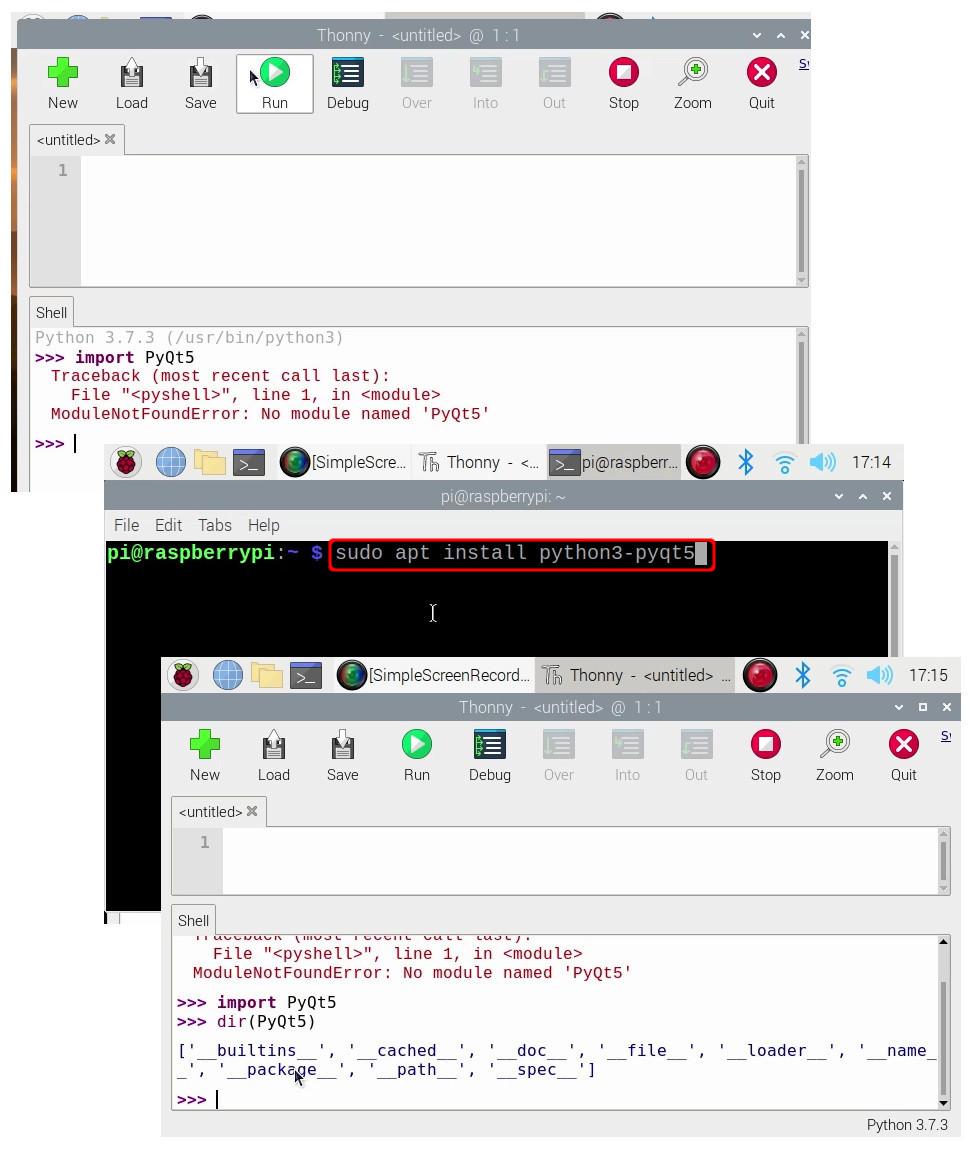 Hello Raspberry Pi Install Pyqt5 For Python3 On Raspberry Pi Os
