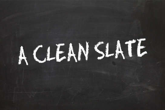 What God Said Tonight: Clean slate...