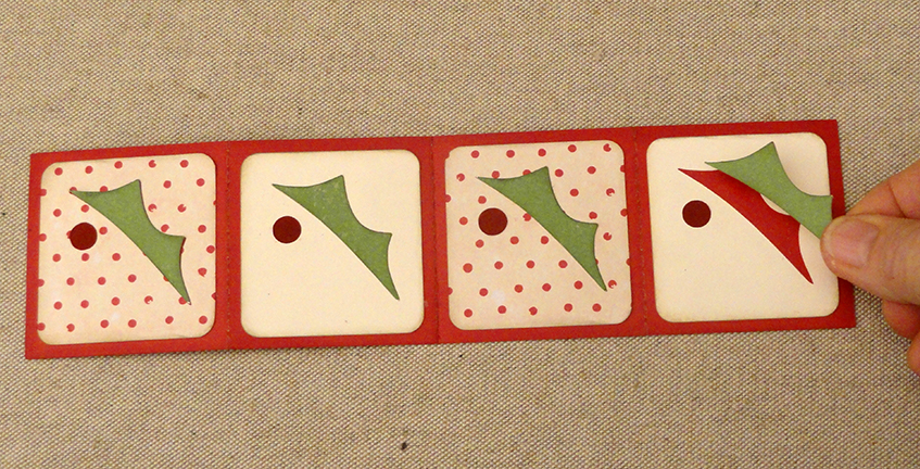 Needles 'n' Knowledge: Christmas Twist Pop Up Cards