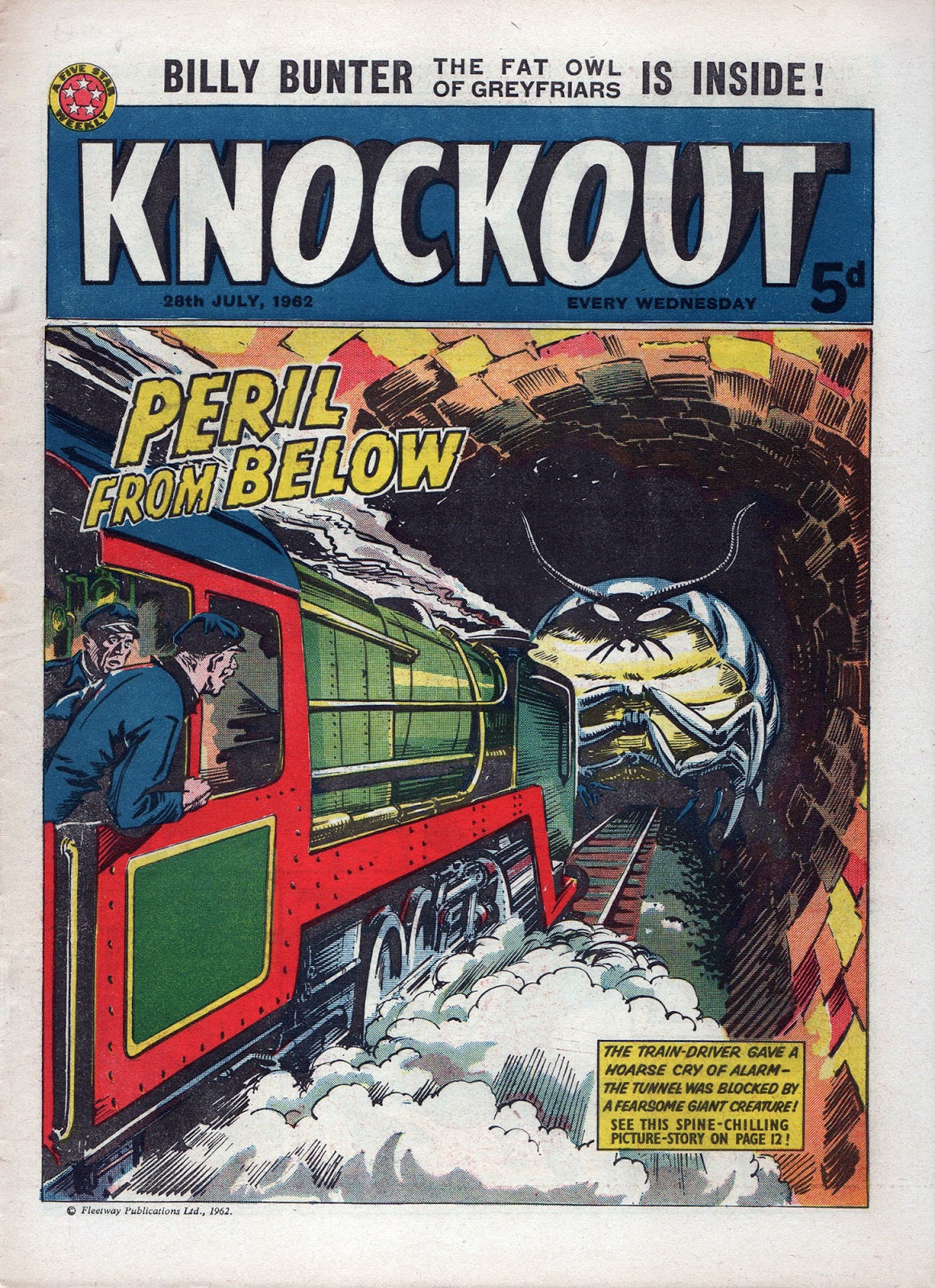 COMICS FROM BLIGHTY: PERIL FROM BELOW PART 4
