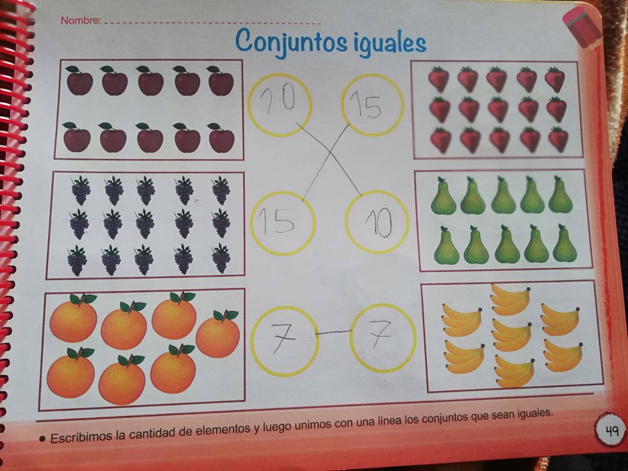 MIKAELA BELEN LAURA HUARANCA: Conjuntos Iguales