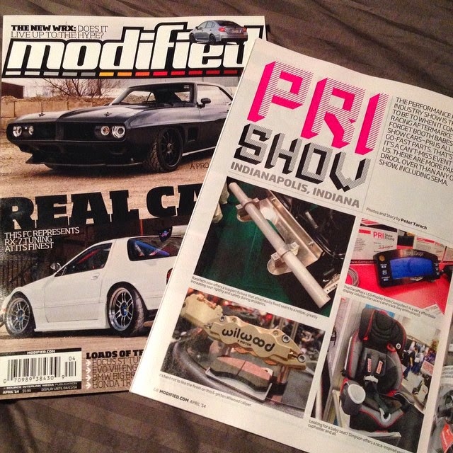 K Parlett Racing: Final Issue of Modified Magazine: SLB & PRI
