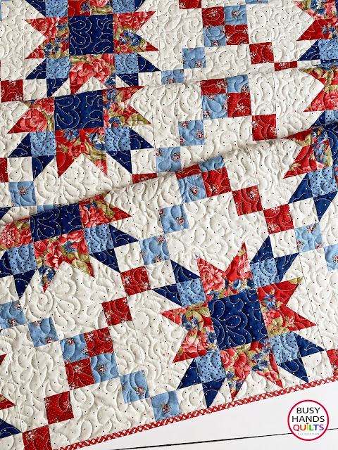 Busy Hands Quilts: Shooting Stars Quilt Pattern - The Throw Size in ...