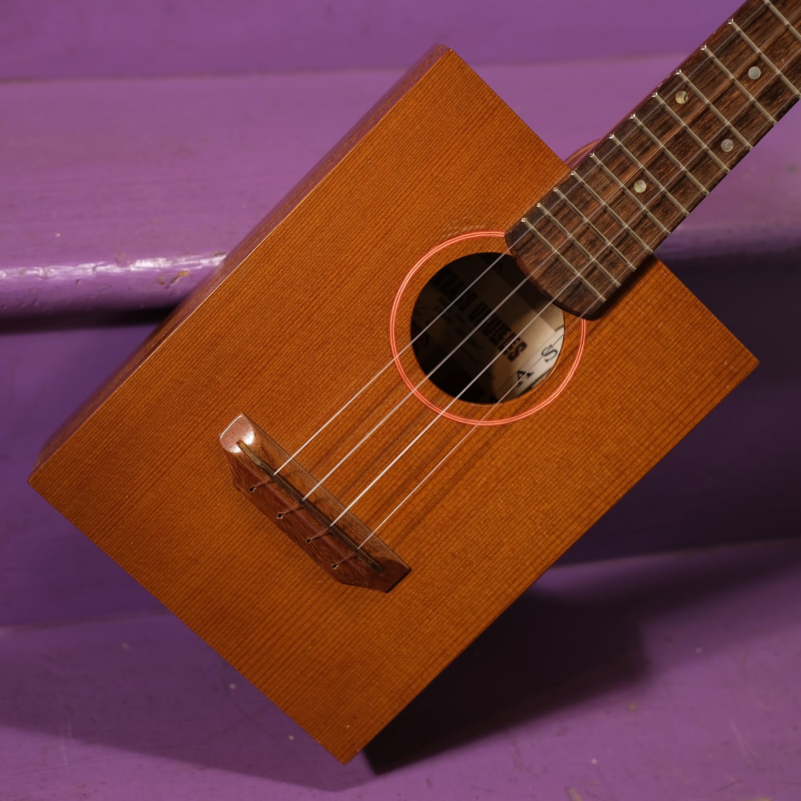 2012 Bluegrass Ukuleles Cigar Box Tenor Ukulele