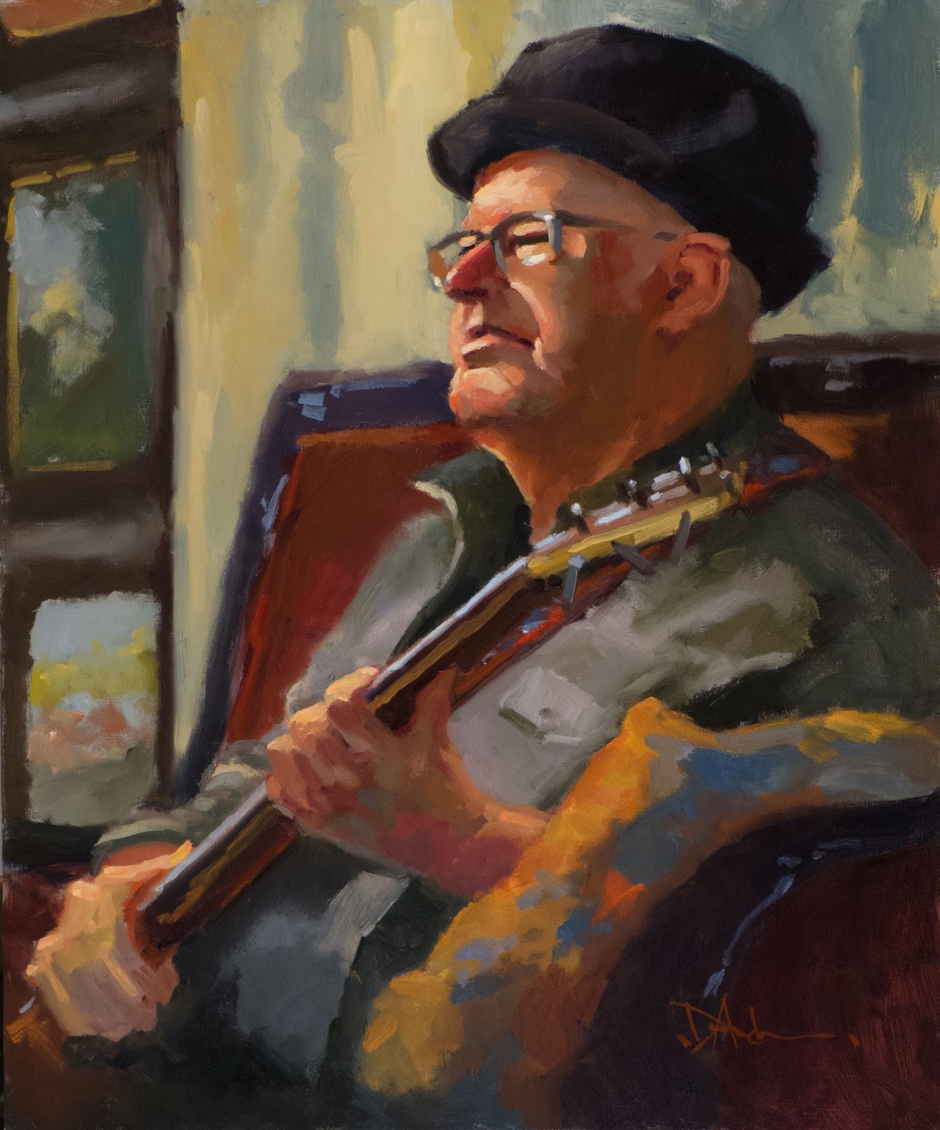 Darrell Anderson's Paintings, Marker Drawings and Prints: 2018