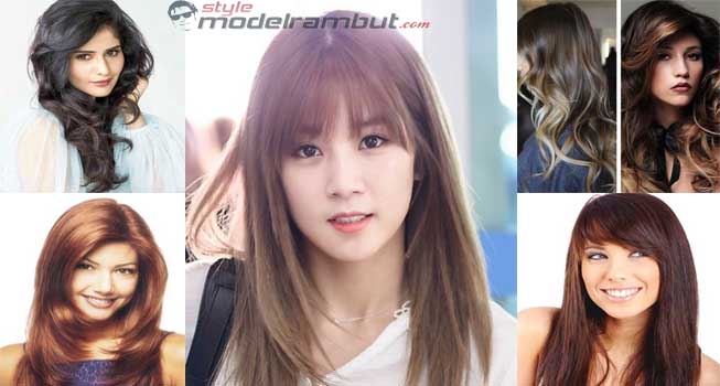 Potongan Rambut Panjang Lurus - Katalog Model Rambut 2019