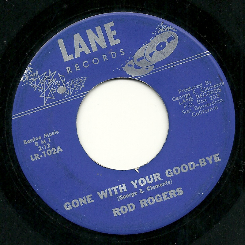 The Wonderful and the Obscure: Rod Rogers on Lane Records!