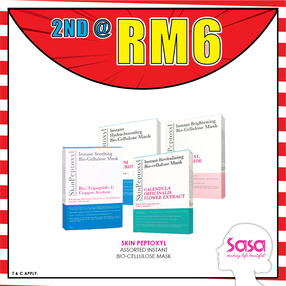 SaSa 国庆日促销优惠！折扣高达60%！第二样商品只需RM6！【所以分行】 - Leesharing