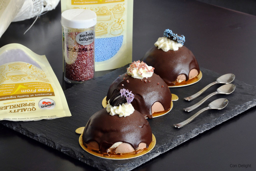 Con DeLight עם תענוג - אוכל, טיולים ועוד: Impressive chocolate mousse domes