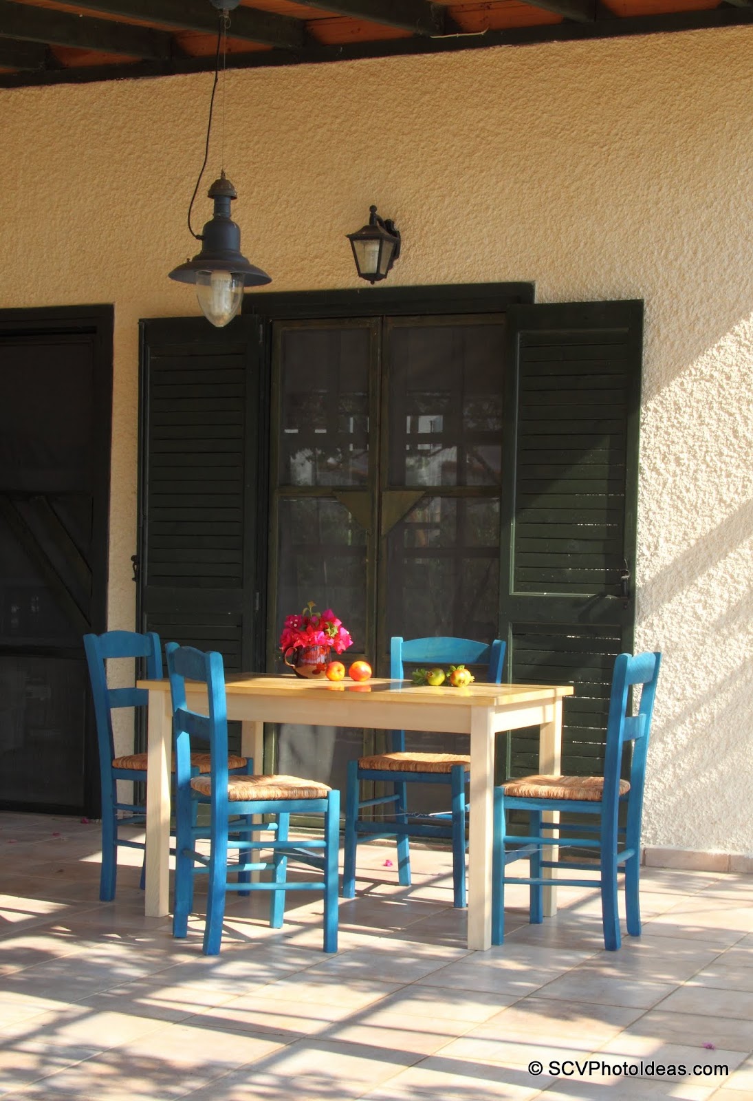 S.C.V. Photography Ideas: Summer House Veranda Colors...