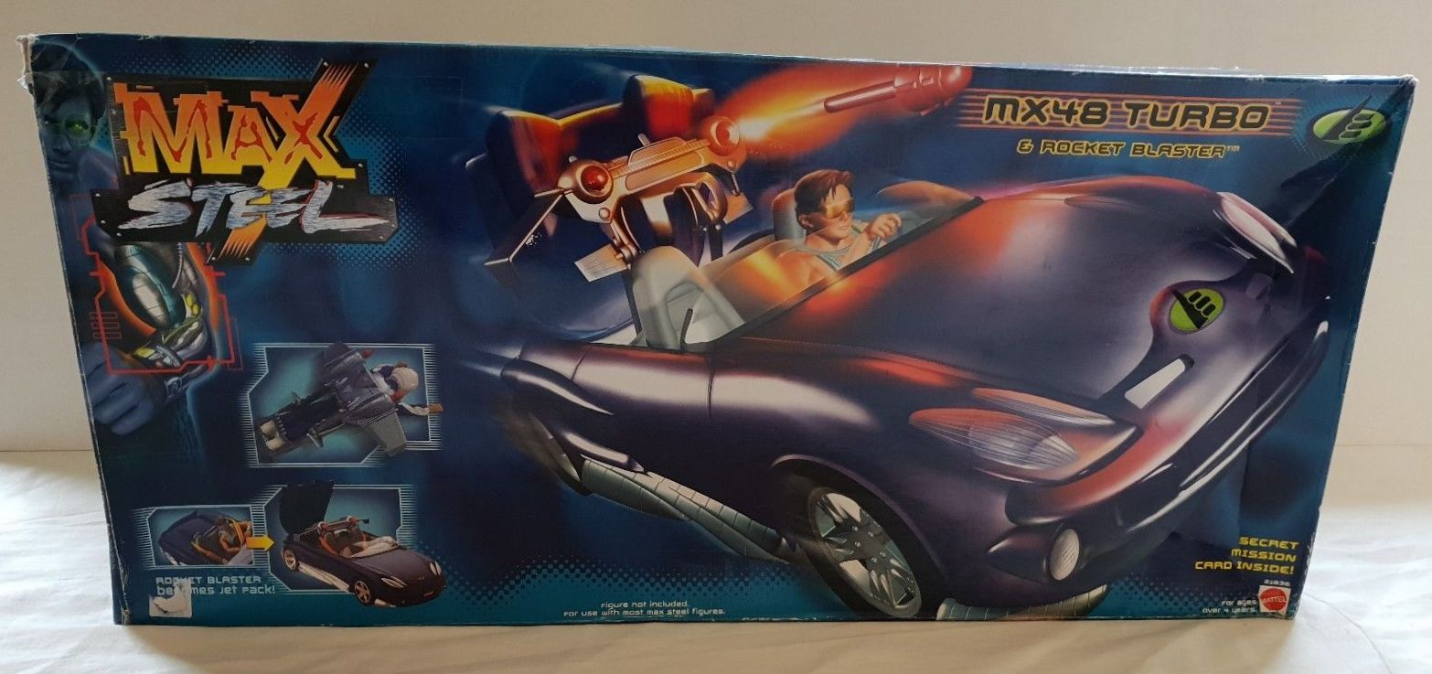 Max Steel Fanáticos: Línea Max Steel 1999-2000 Completa