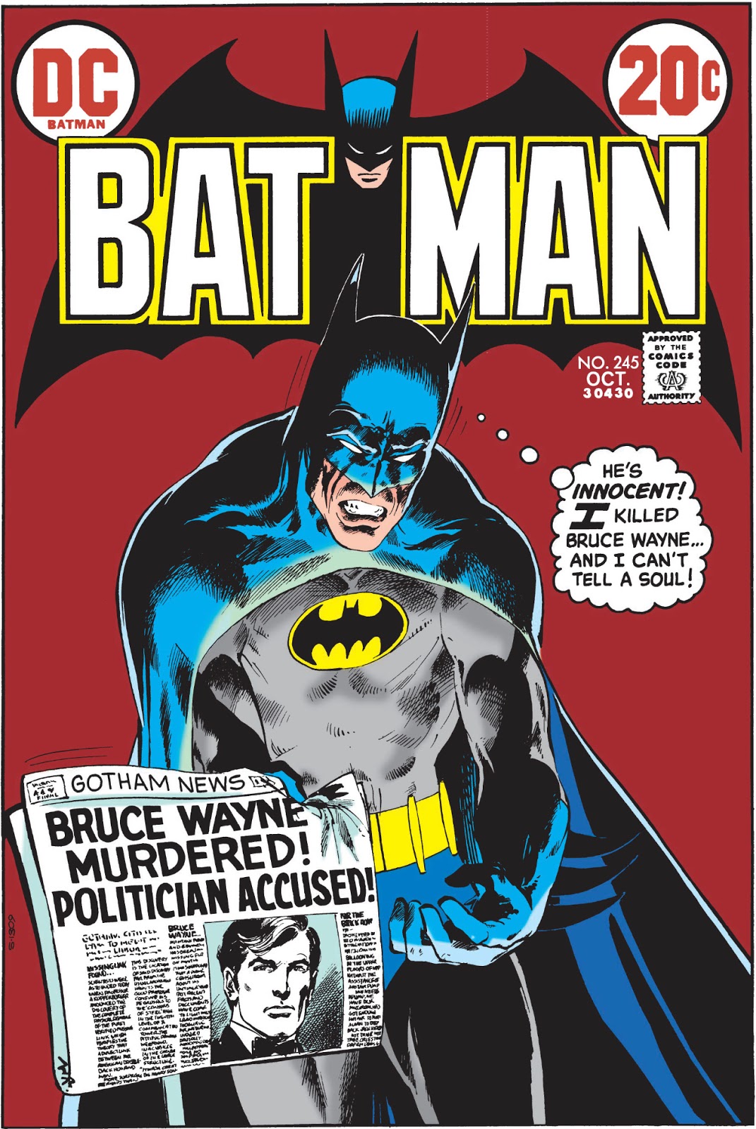 NOT A HOAX! NOT A DREAM!: BATMAN #245 & DETECTIVE COMICS #429