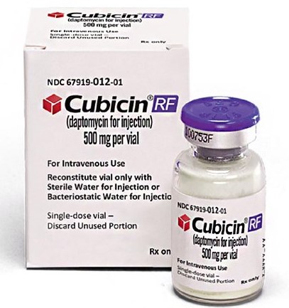 دليل الأدوية العالمي: Cubicin Vial حقن كوبيسين