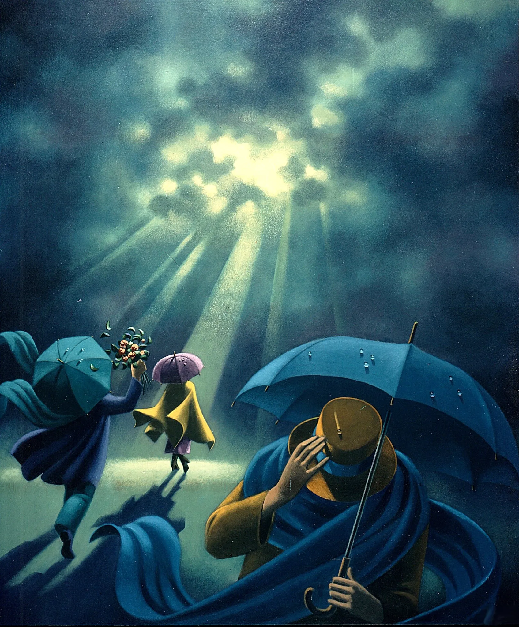 Claude Théberge | Il pittore Romantico degli ombrelli | Fine Art Masters