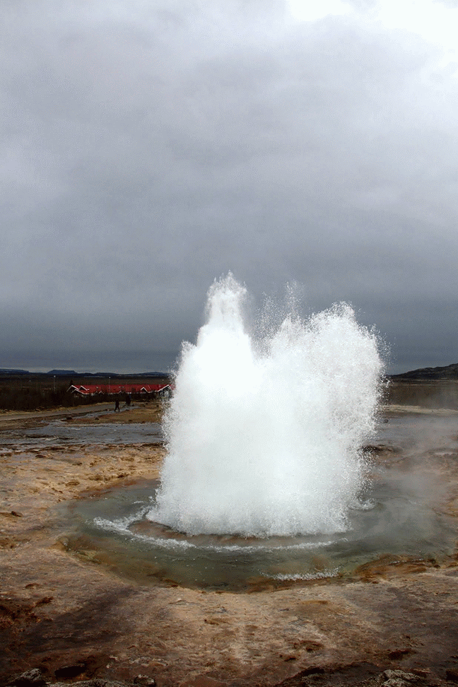 five steps from the road... - 5 kroków od szosy...: Strokkur