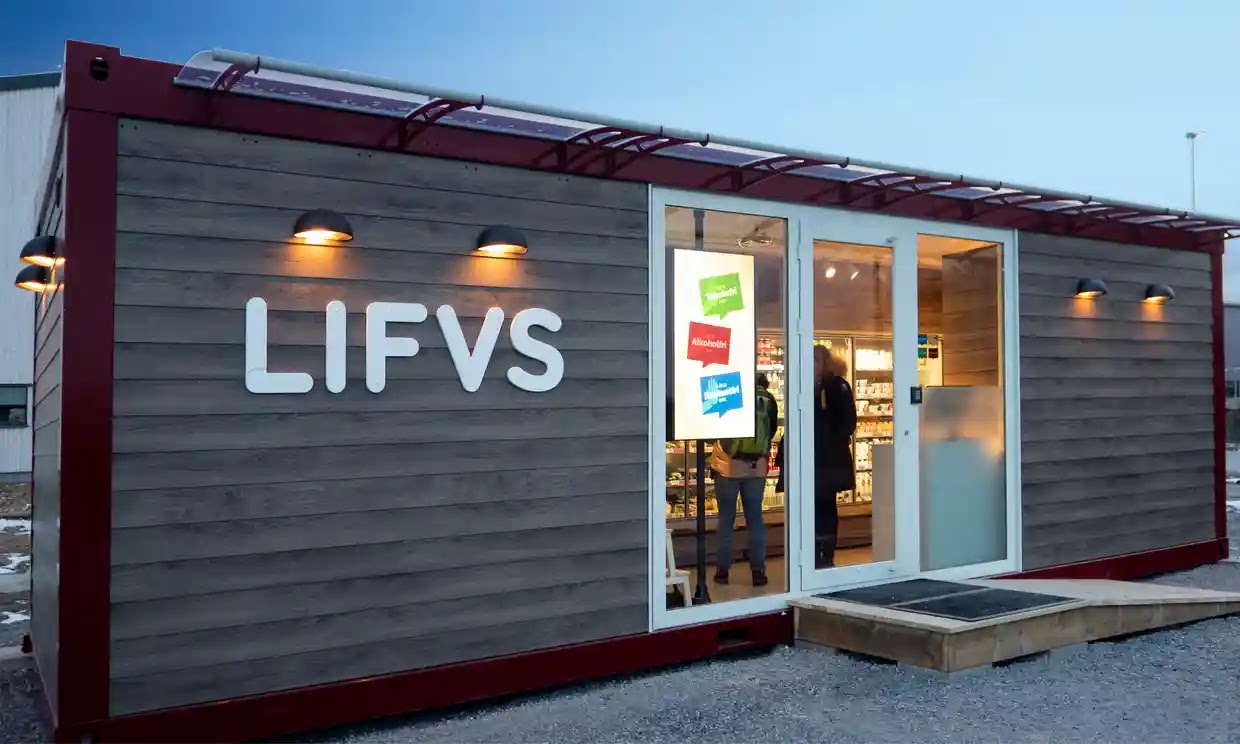 Shedworking: Unmanned tiny shops in Sweden