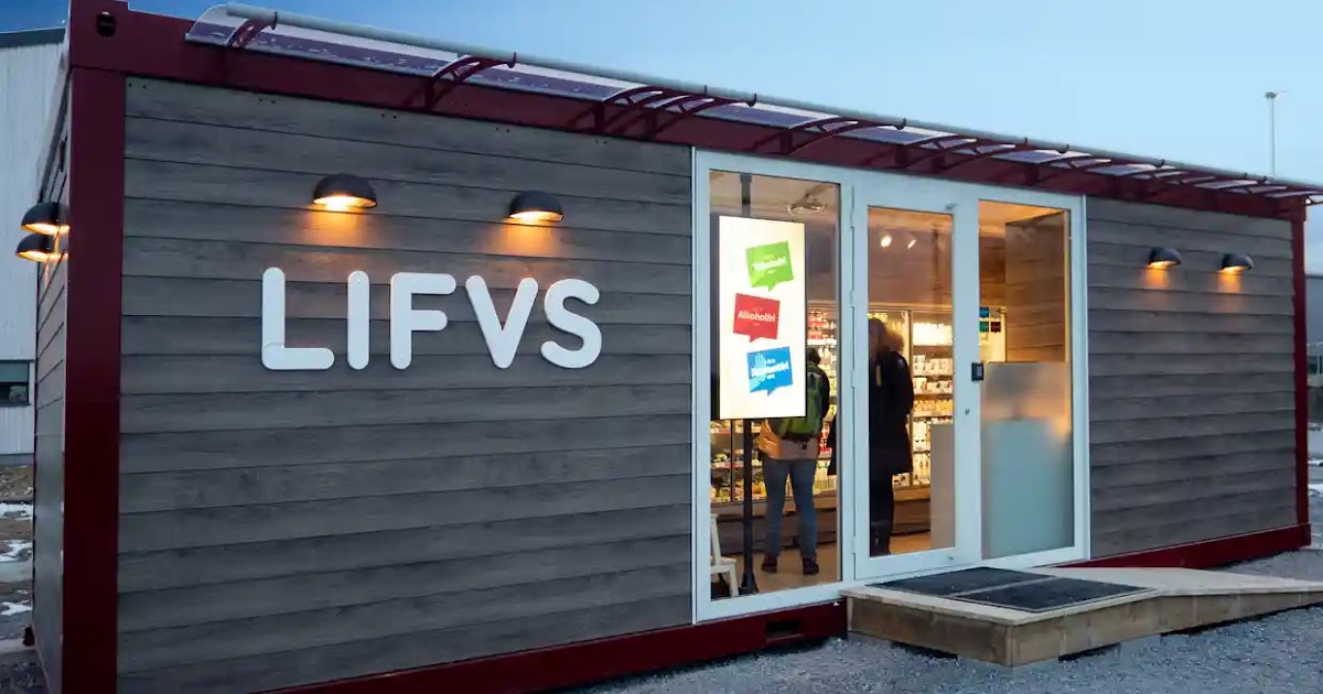 Shedworking: Unmanned tiny shops in Sweden