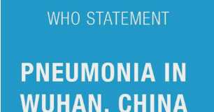 Avian Flu Diary: WHO (WPRO) Statement On Cluster Of Pneumonia Cases In ...