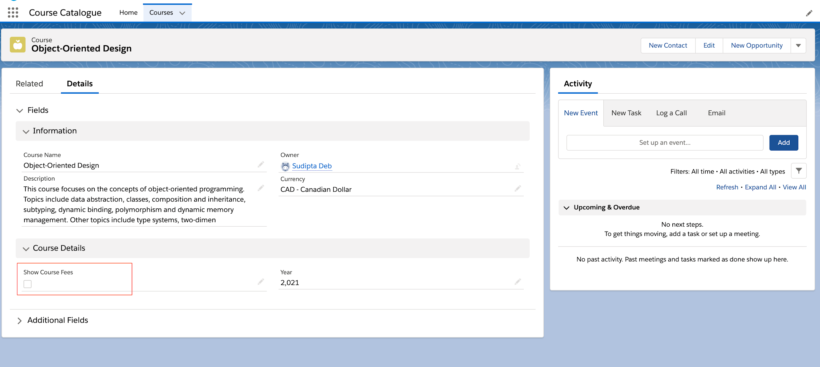 Dynamic Form in Salesforce | Technical Potpourri from Sudipta Deb