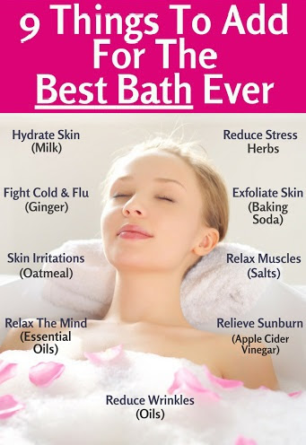 9 Things To Add To Your Bathwater and Have The Best Bath Ever - Healthy ...