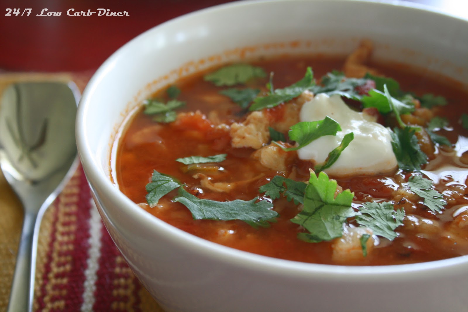 24/7 Low Carb Diner: Simple South of the Border Soup