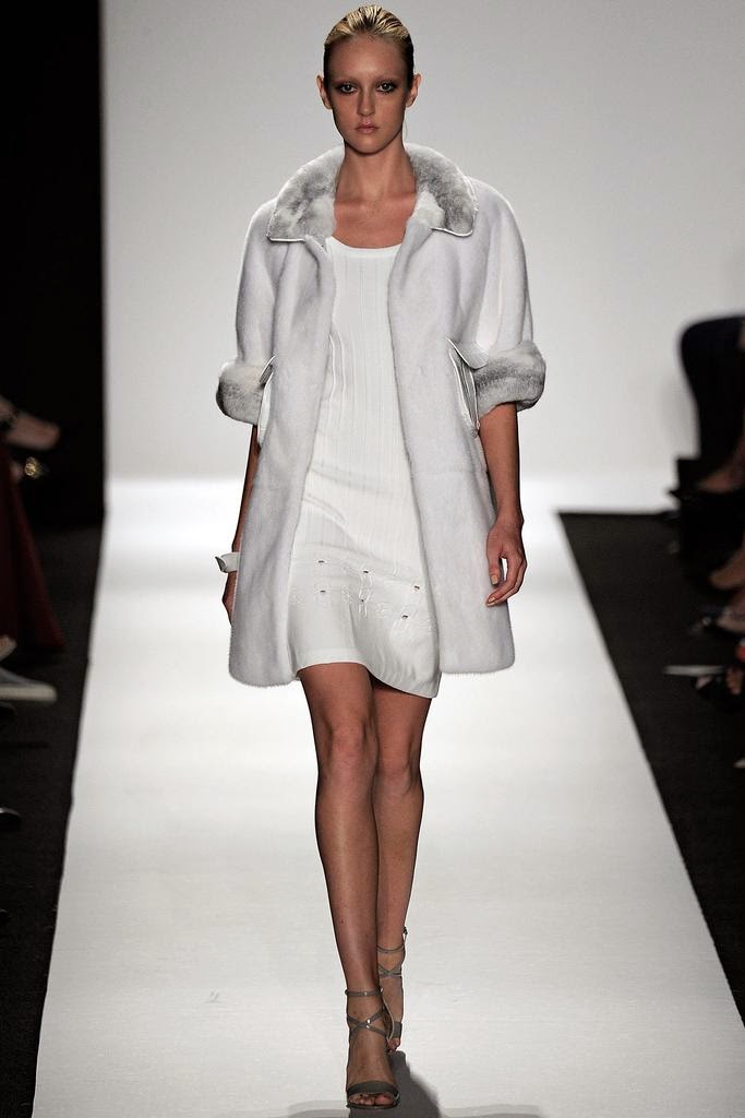 ELITE MODEL MANAGEMENT TORONTO : Frances Coombe Walks Dennis Basso SS15 ...