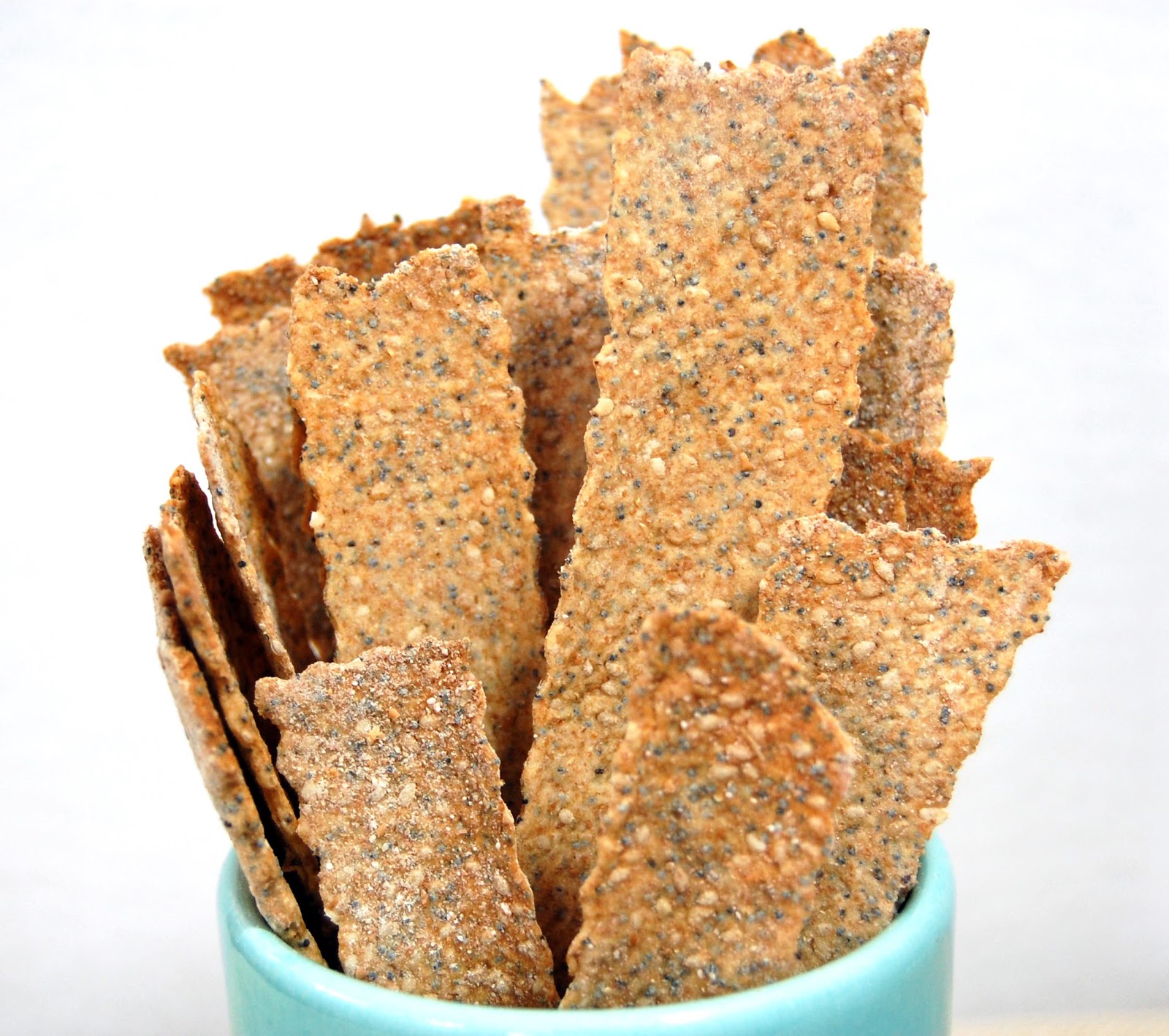 It's Not About the Recipe: Seedy Crisp Crackers