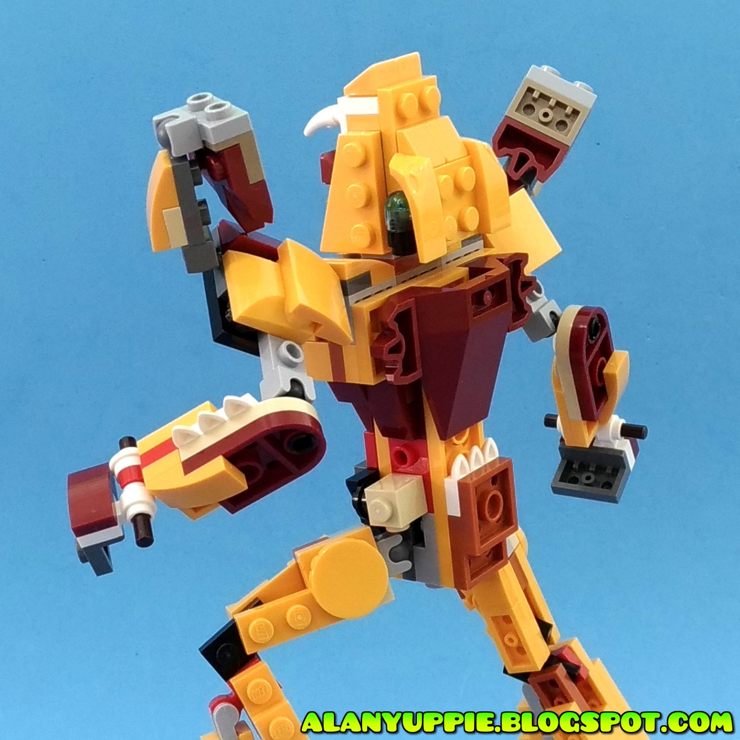 Alanyuppie's LEGO Transformers: Video Tutorial: LEGO Transformer Lion ...