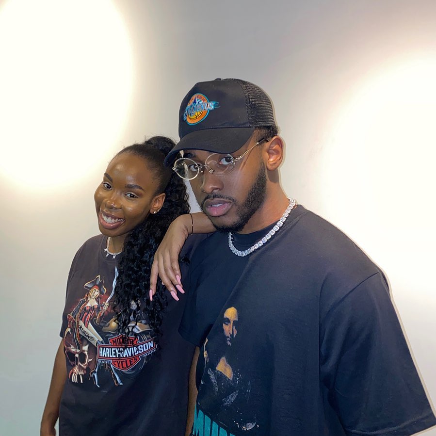 Photo of Justin UG and his younger sister, Kachie Ugonna.