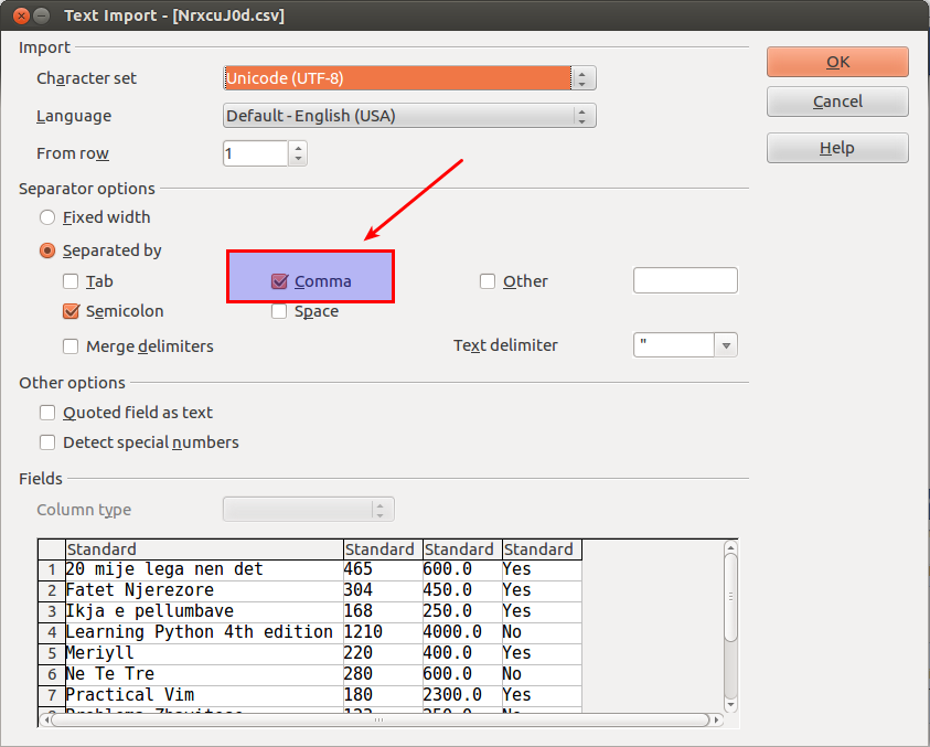 How To Open And View Csv Files In Ubuntu Linux Tutorials 8876