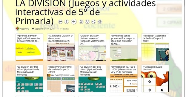 Juegos educativos de Matemáticas online: "14 Juegos y actividades ...