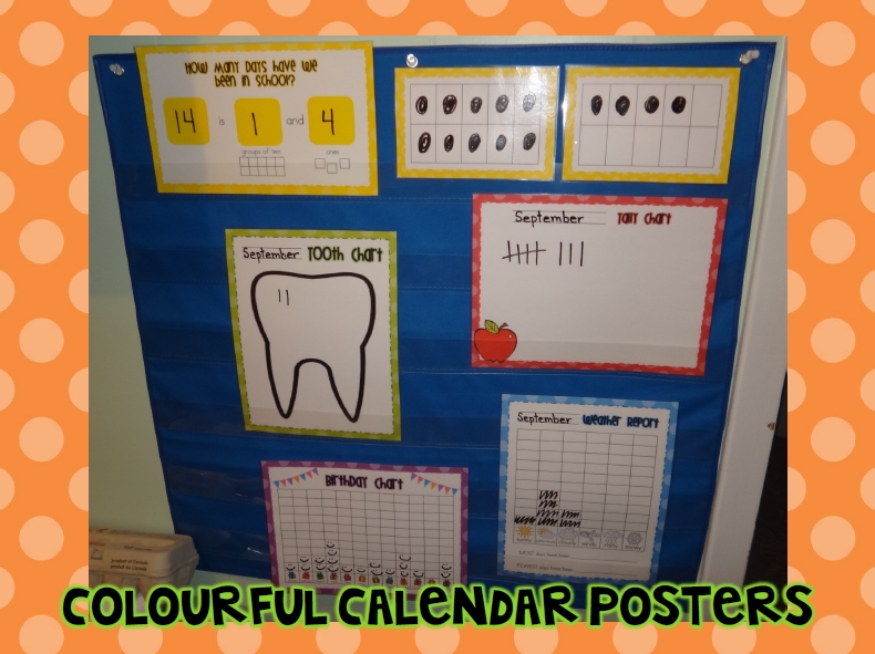 First Grade Garden: Calendar Routine and Journal