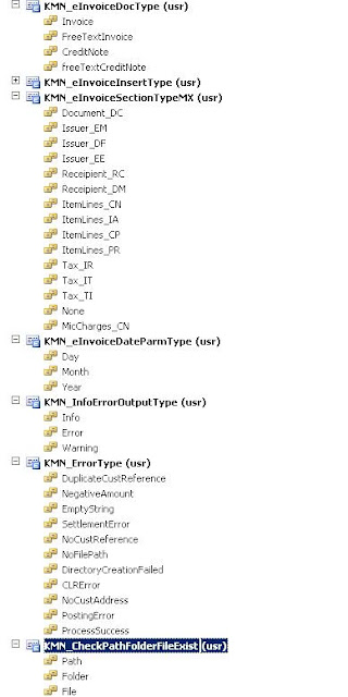 AX WONDERS: Create Electronic Invoice to Text File Format - Ax 2009