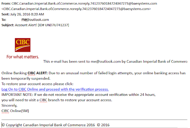 Metadata Consulting [dot] ca: Phishing Email - Canadian Imperial Bank ...