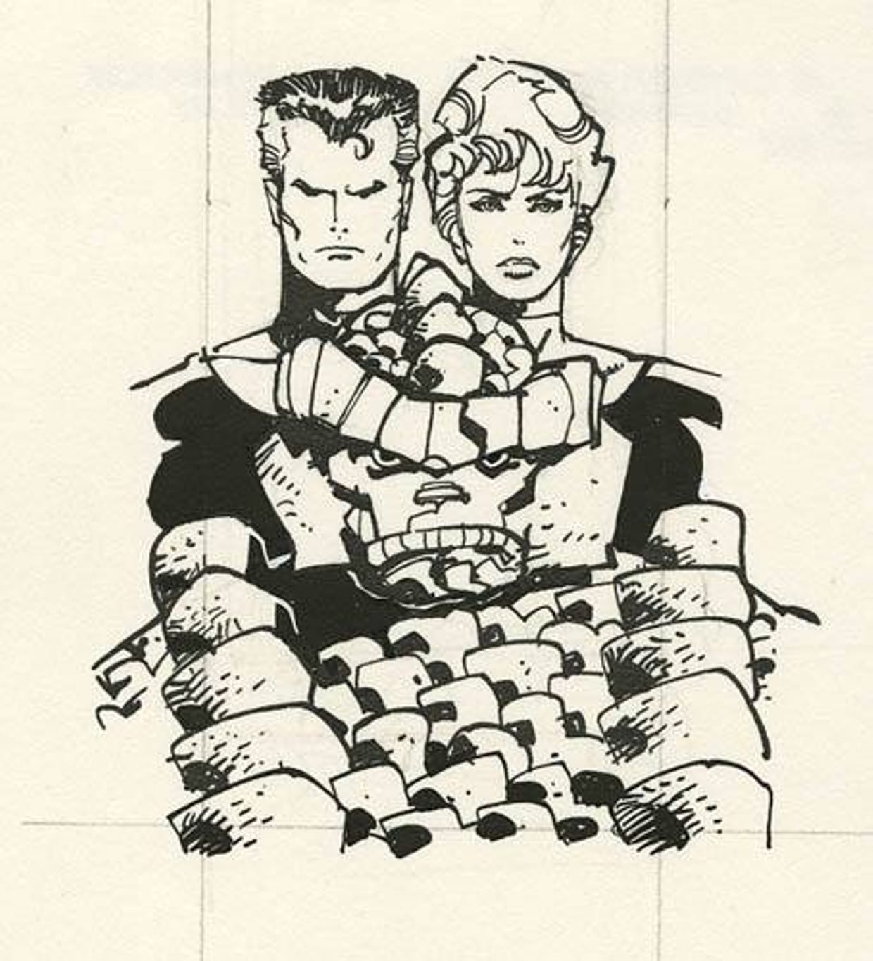 Black & White and Bronze!: Walter Simonson - Sketches and Line Art from ...