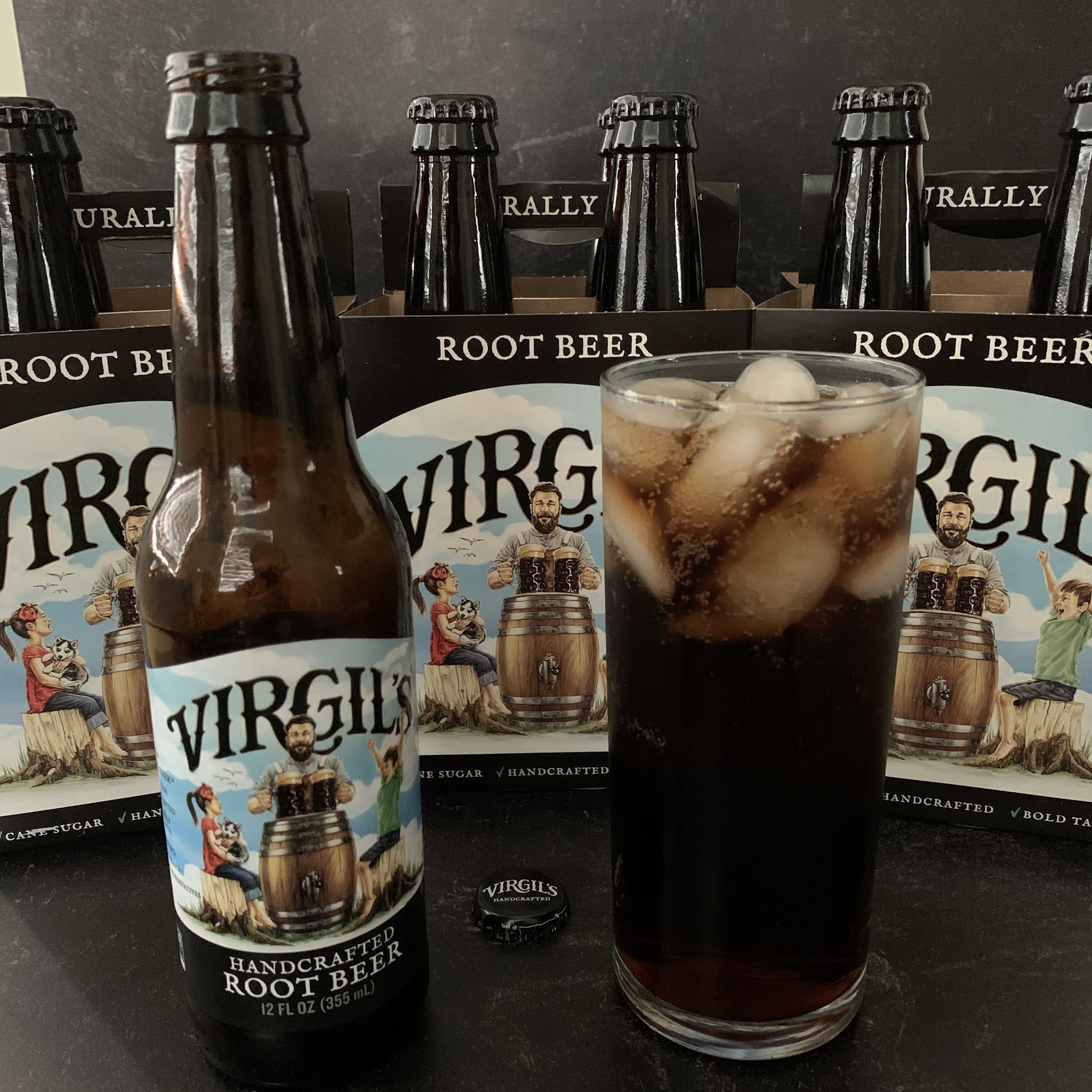 Virgil's Zero Sugar & Handcrafted Craft Soda Root Beer Review | A Very ...