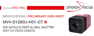 Photonfocus Presents First Global Shutter UV Camera - F4News