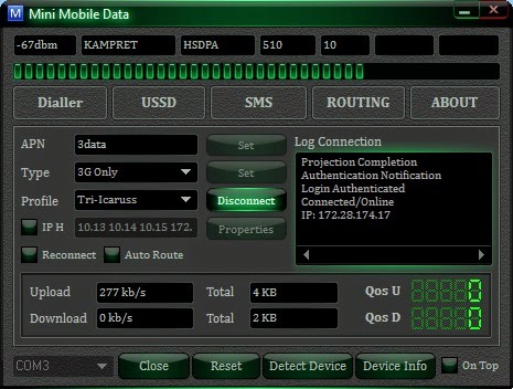 Cara Melihat QoS Pada Modem ZTE