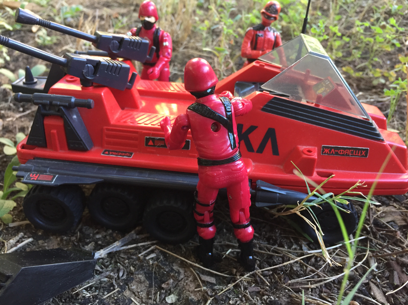 Forgotten Figures: Red Shadows Shadowtrak - European Action Force Exclusive