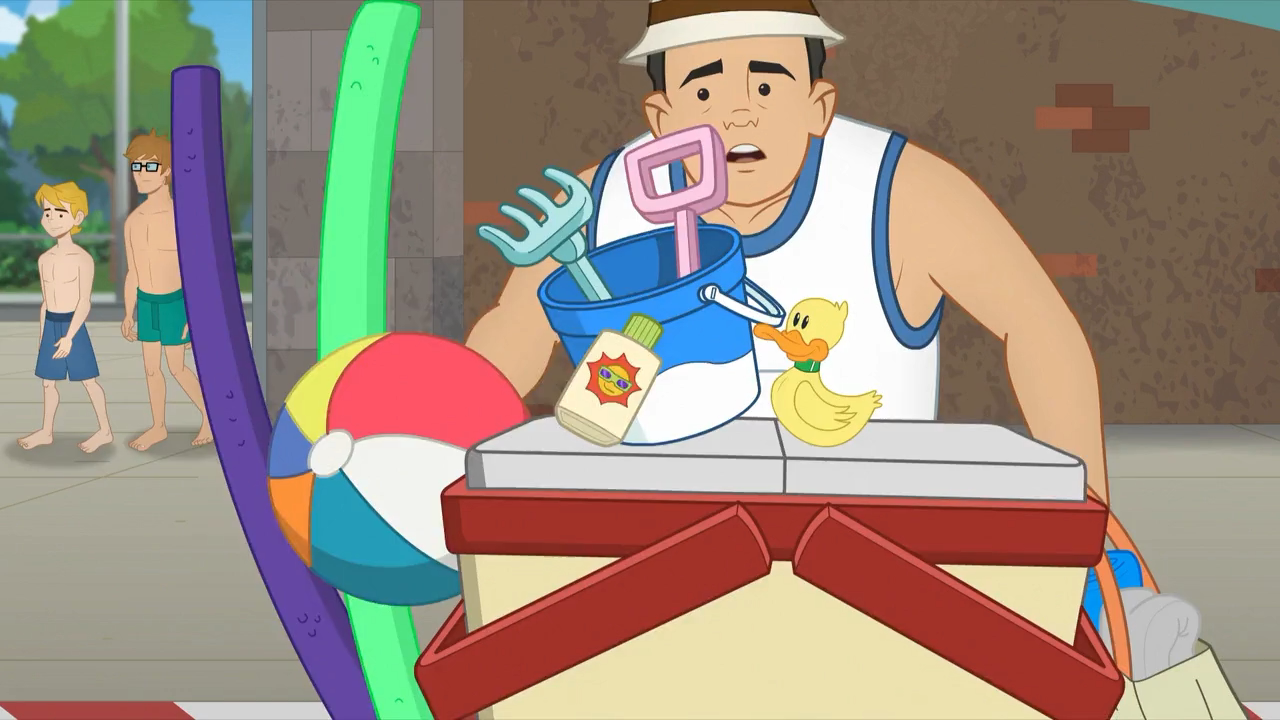 Shirtless Drawn Cartoon Boys: Cody, Graham, Chief Charlie & Kade Burns ...