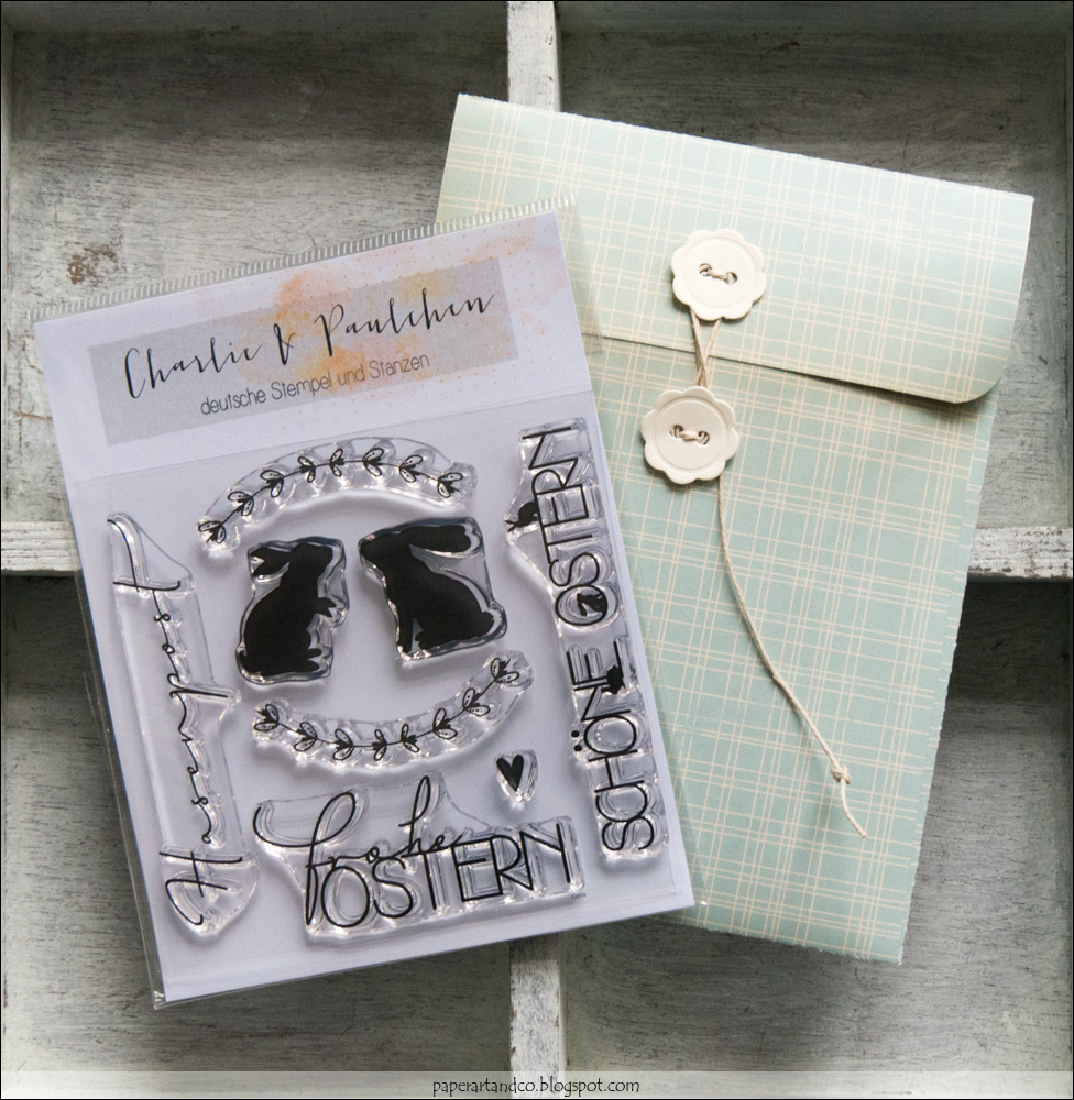 Paper, ART & Co.: Österliche Button String Envelopes